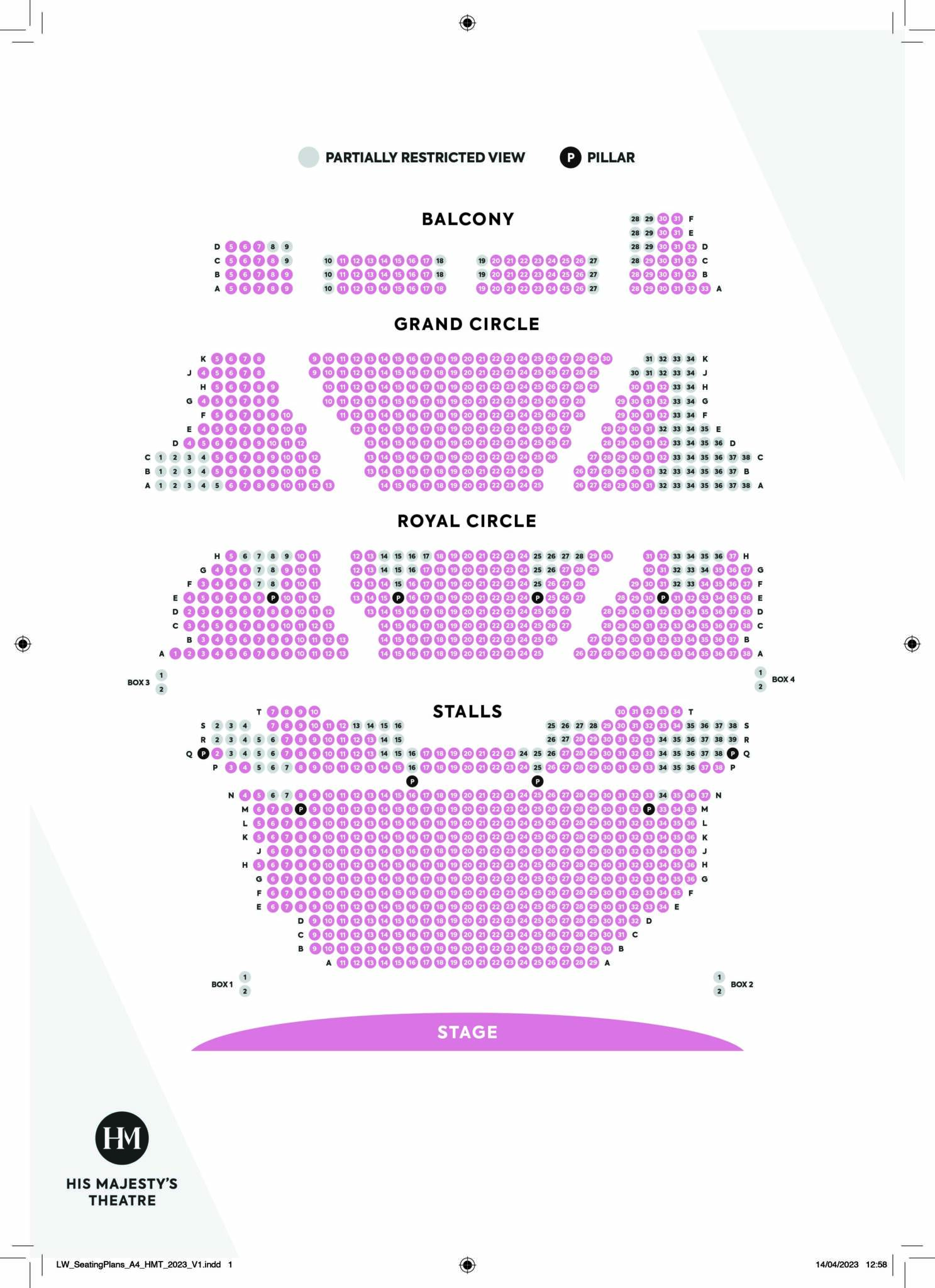 Plan Your Visit To His Majesty's Theatre | LW Theatres