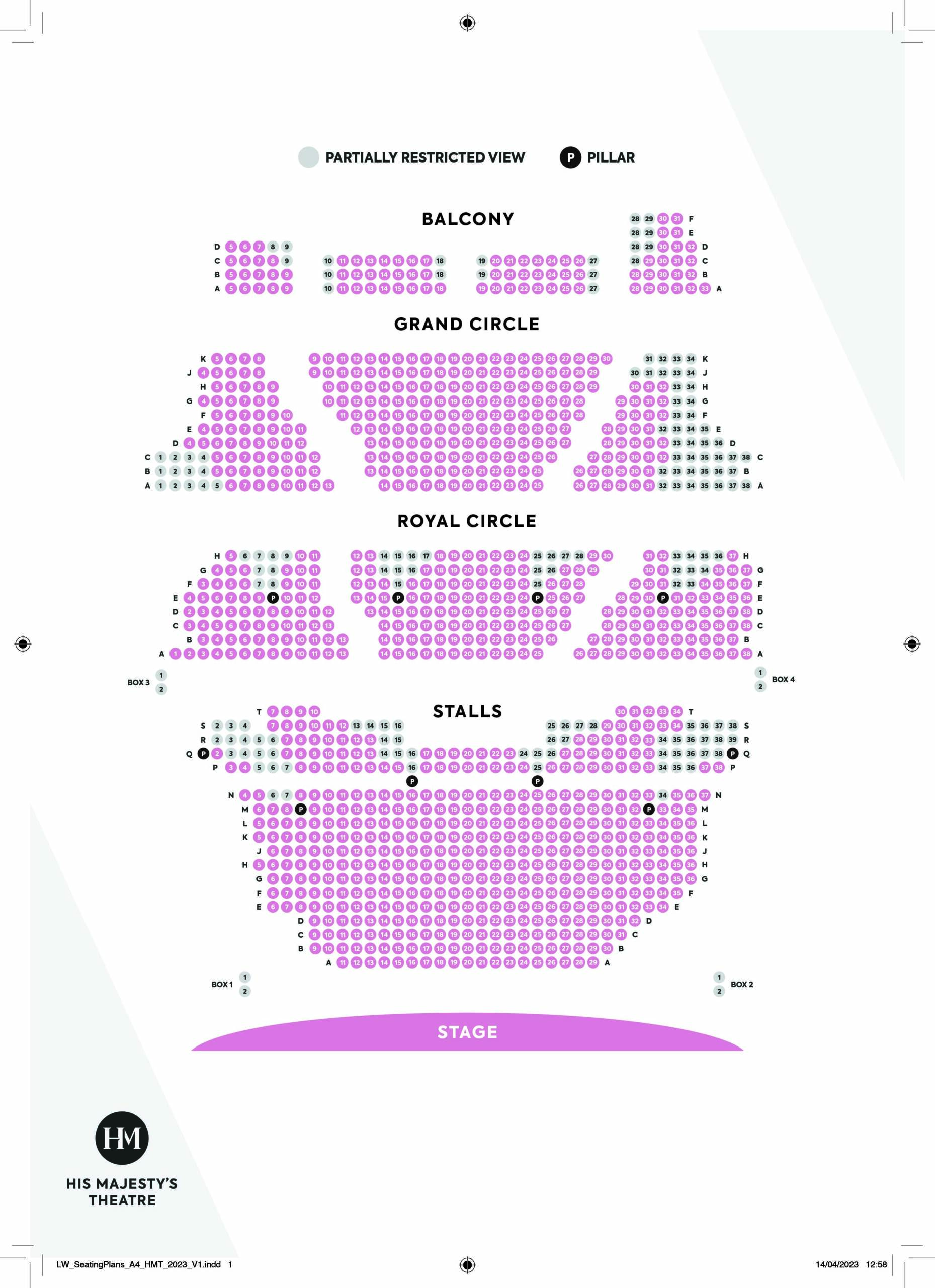 Plan Your Visit To His Majesty's Theatre | LW Theatres
